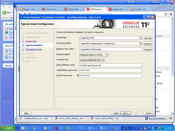 Rafi Oracle Dba And Apps Dba Blog Installation Of Oracle 11g Release2 Software Database