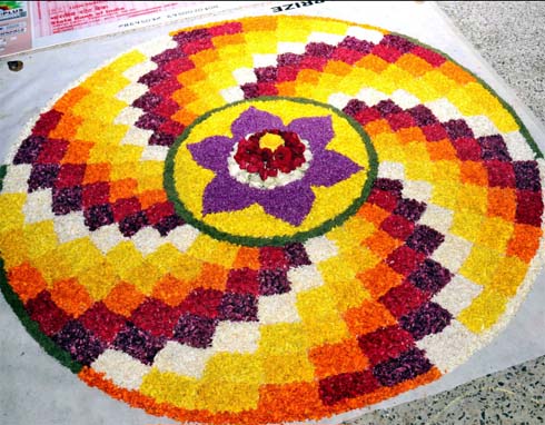 Onam Pookalam 2011 | Hindu Blog