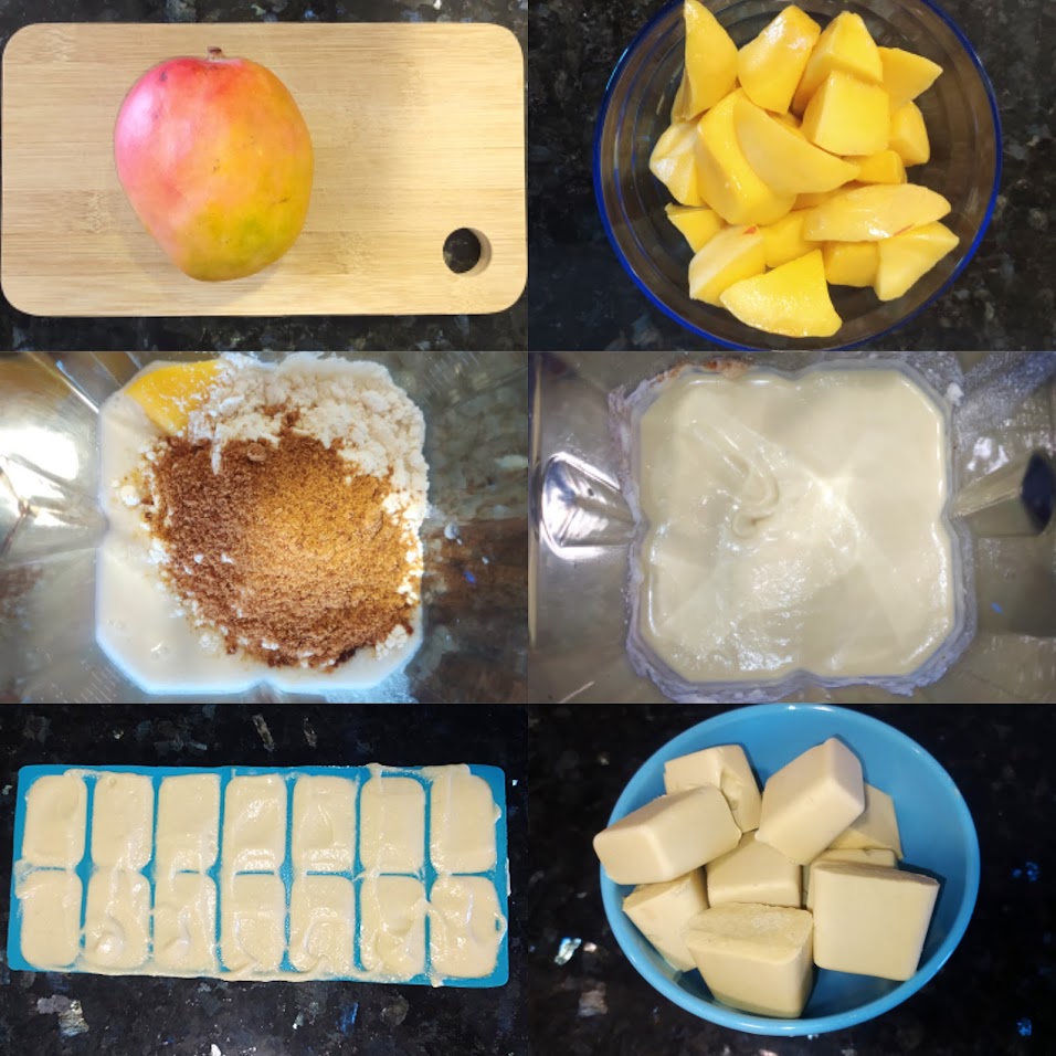 Helado de mango y coco: receta baja en histamina, sin gluten, sin ...