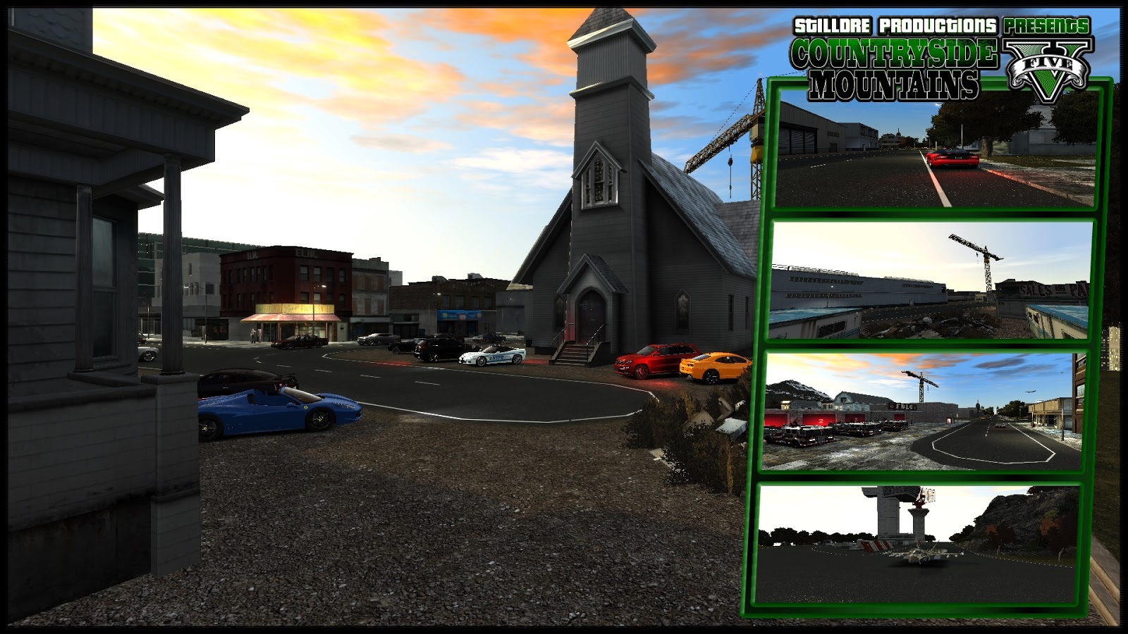 GTA MODS: Countryside Mountains V