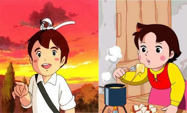 Manga: Heidi y Marco vuelven a la televisión.