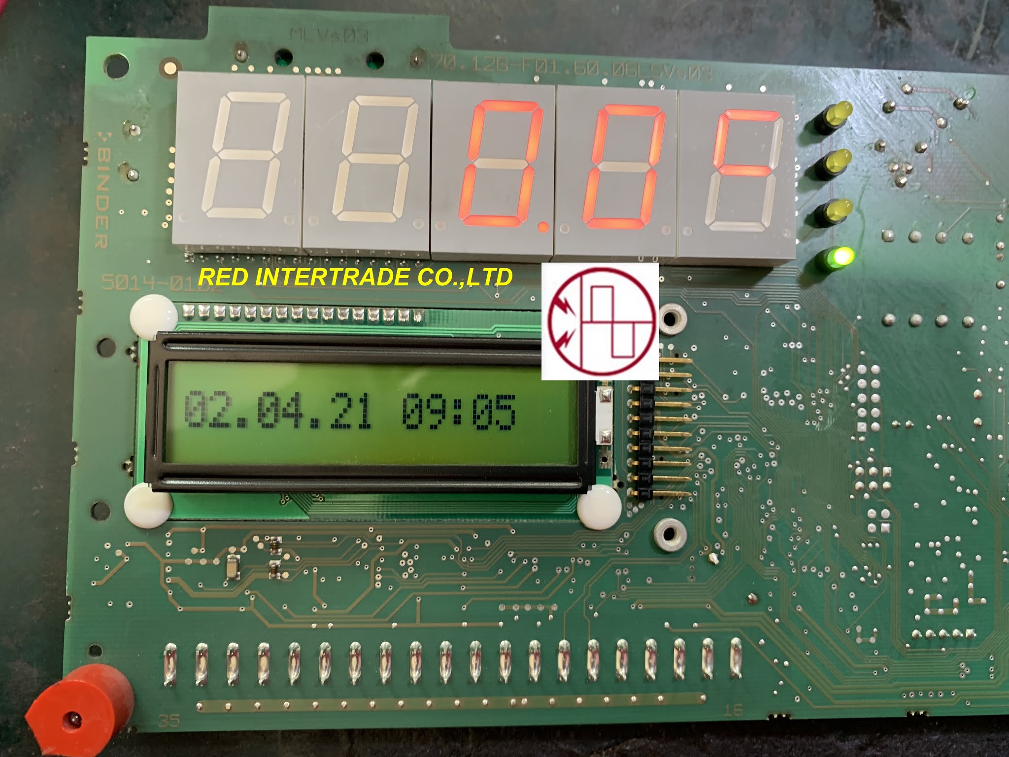 รับซ่อมบอร์ดเครื่องจักร board RD3 Regler no power ไฟไม่ติด
