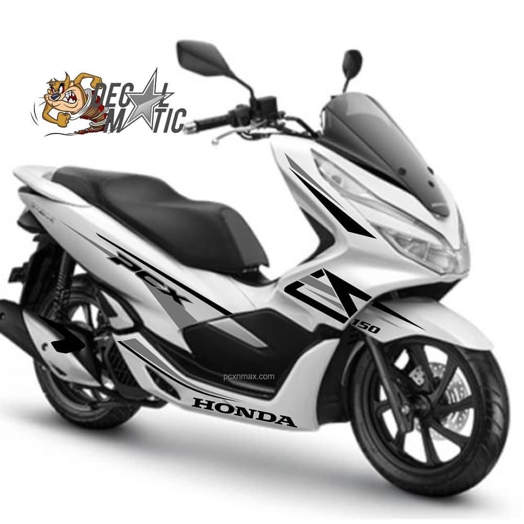 Modifikasi Pcx Warna Putih Original, Polos, Metalik, Mutiara Doff Dll ...