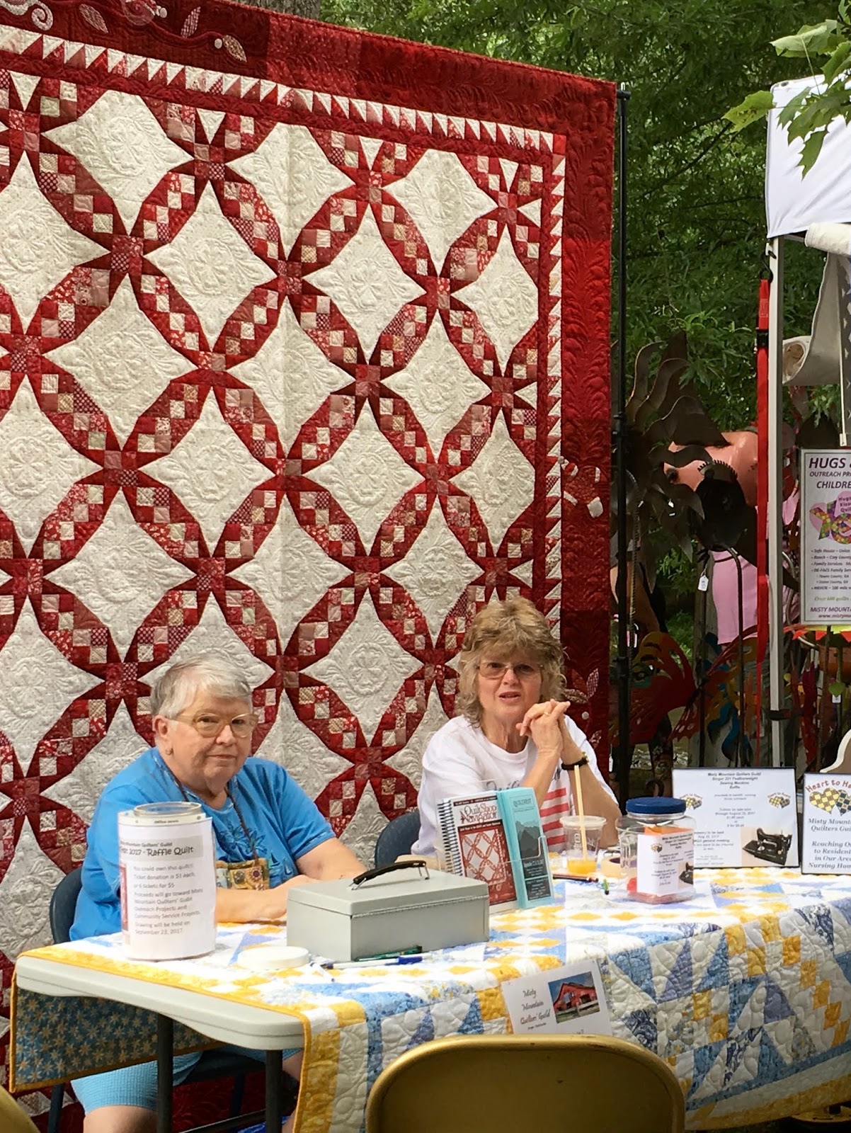 WAZOO! Newsbits: Raffle quilts done by WAZOO!