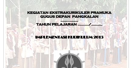 Contoh Program Kerja Pramuka Siaga, Penggalang Dan Penegak Kurikulum ...