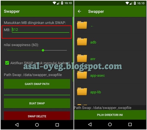 WORK 100% Cara Menambah Kapasitas RAM Pada Smartphone Android - Mengulas Tips Trik Android Terbaru