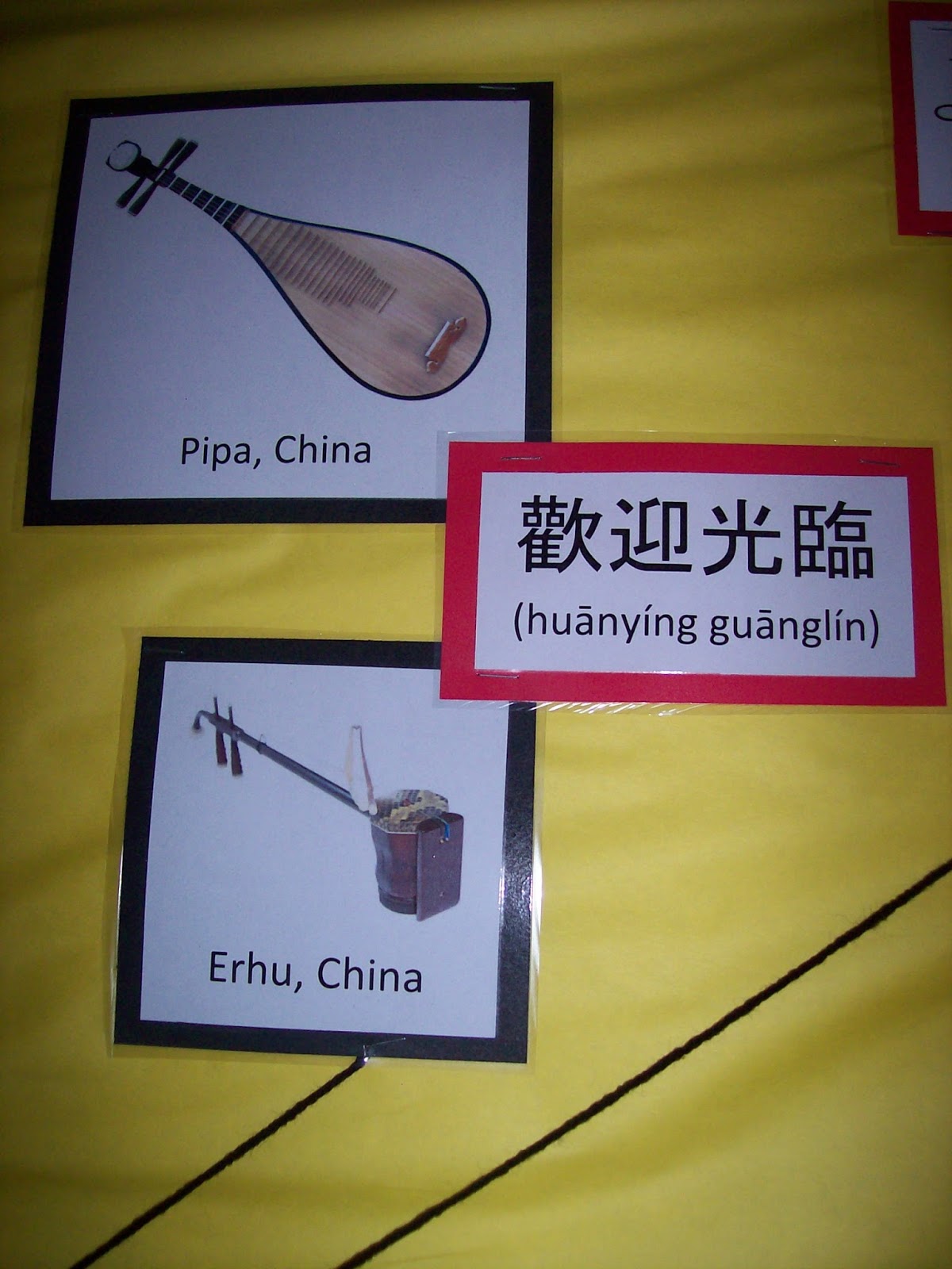 Teaching Elementary Orchestra : "Welcome" Bulletin Board