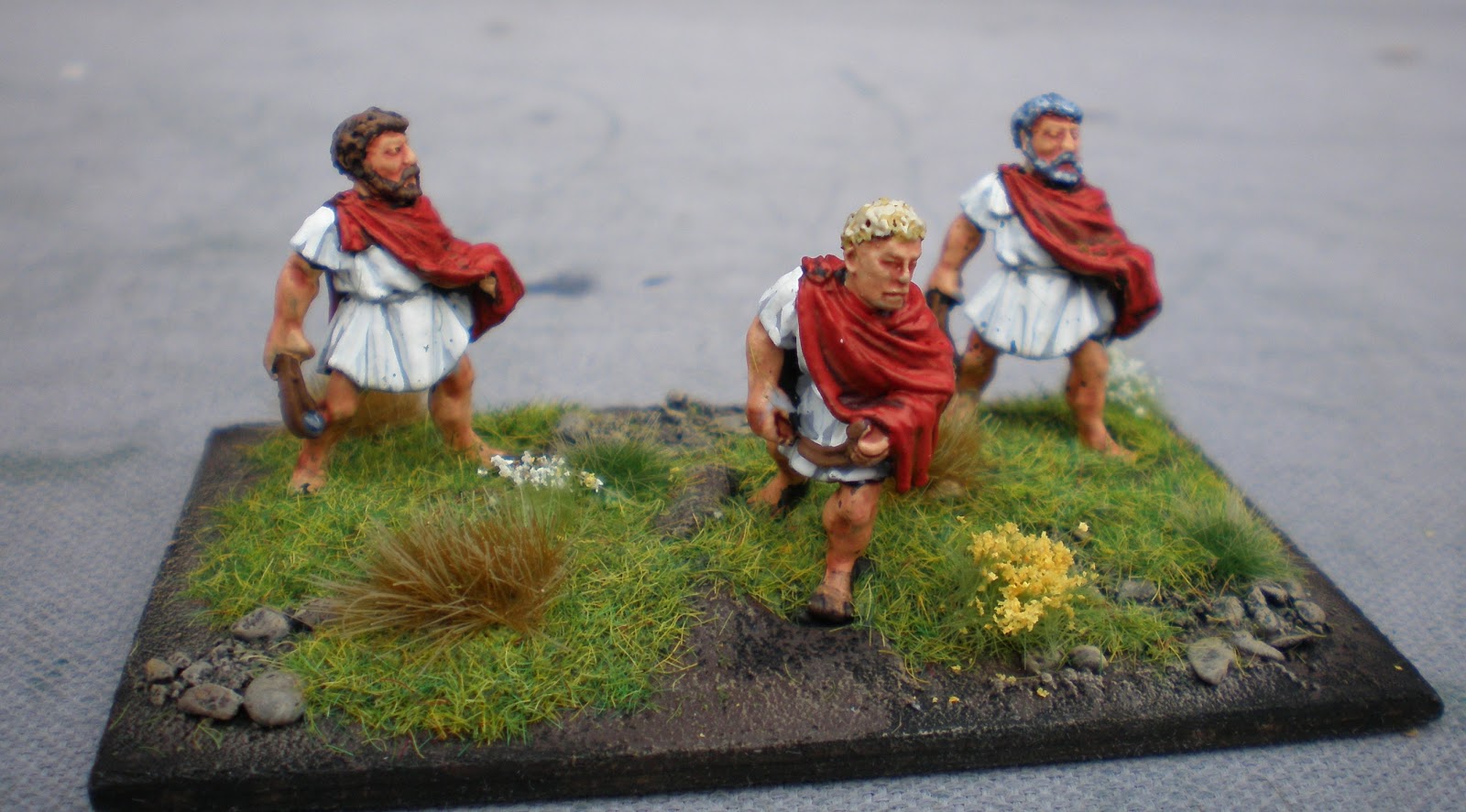 15mm paint shack: 28mm Romans fourth batch finished and based