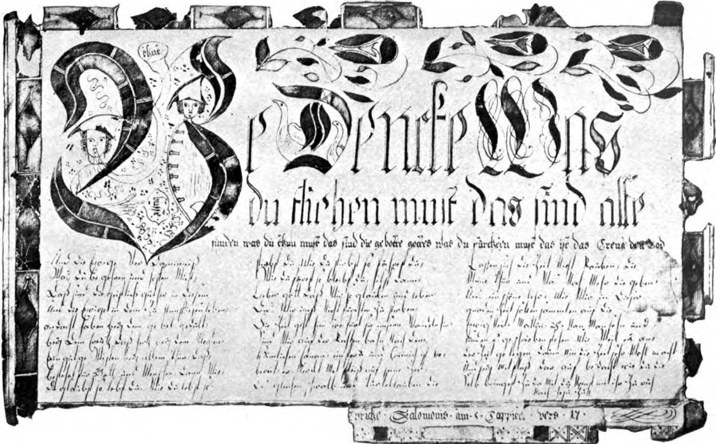 the Plain Professors: Fraktur (German: [fʁakˈtuːɐ̯] A Calligraphic Hand ...