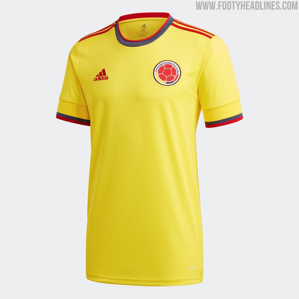 Colombia 2021 Copa America Home Kit Released - Footy Headlines