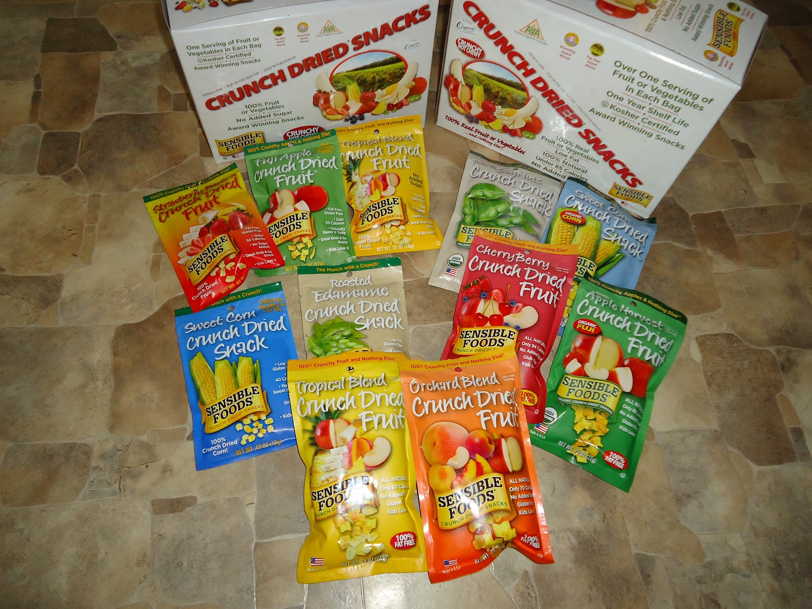 Fishful Thinking: Sensible Foods ...Crunch Dried Snacks Review...Gluten ...