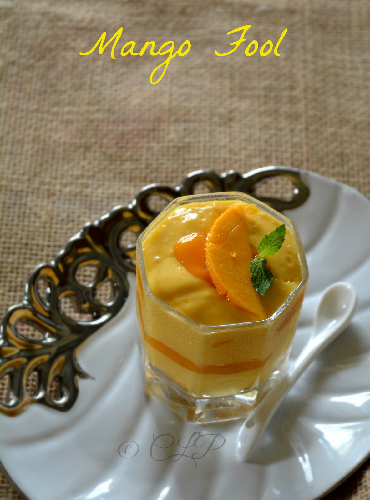 Cook like Priya: Low Fat Mango Fool | Easy Eggless Mango Recipe | Light ...