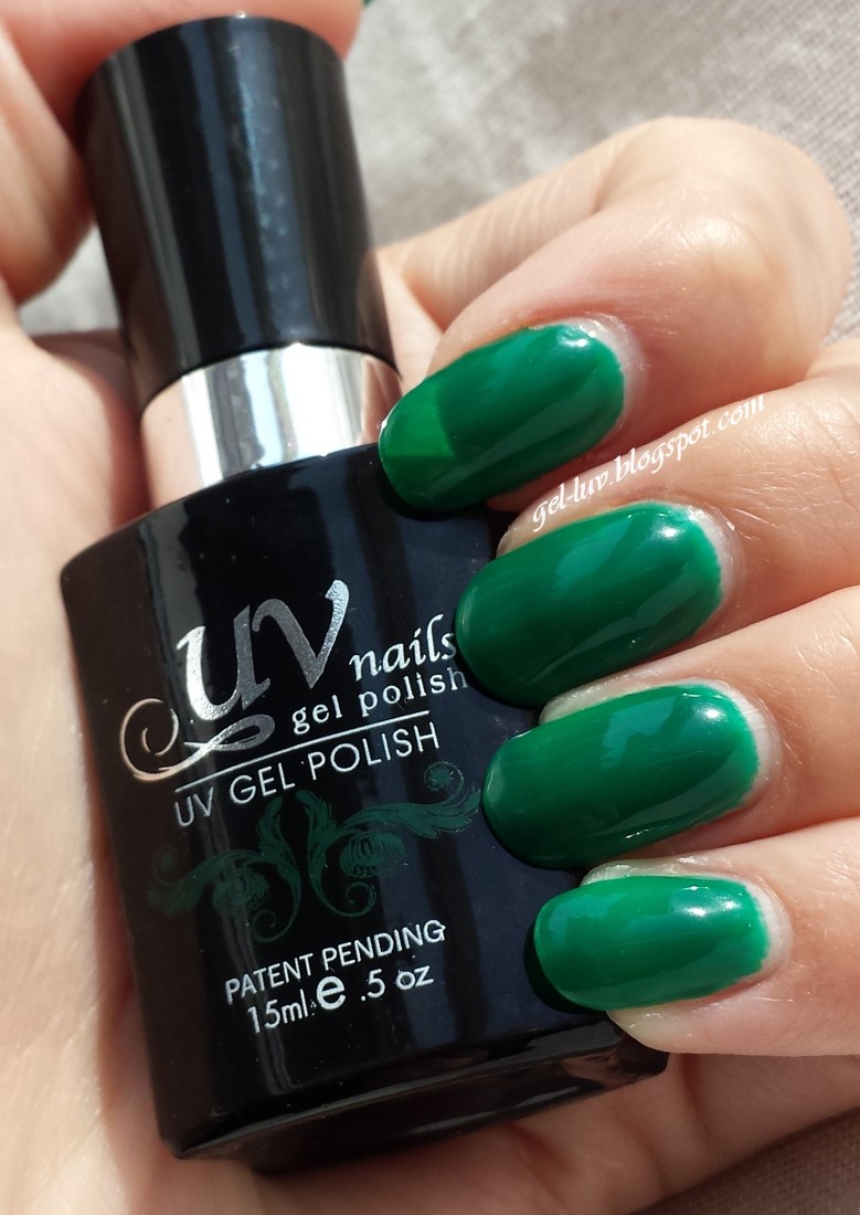Gel-Luv: A GEL Polish Blog!: UV-Nails "Green Diva"