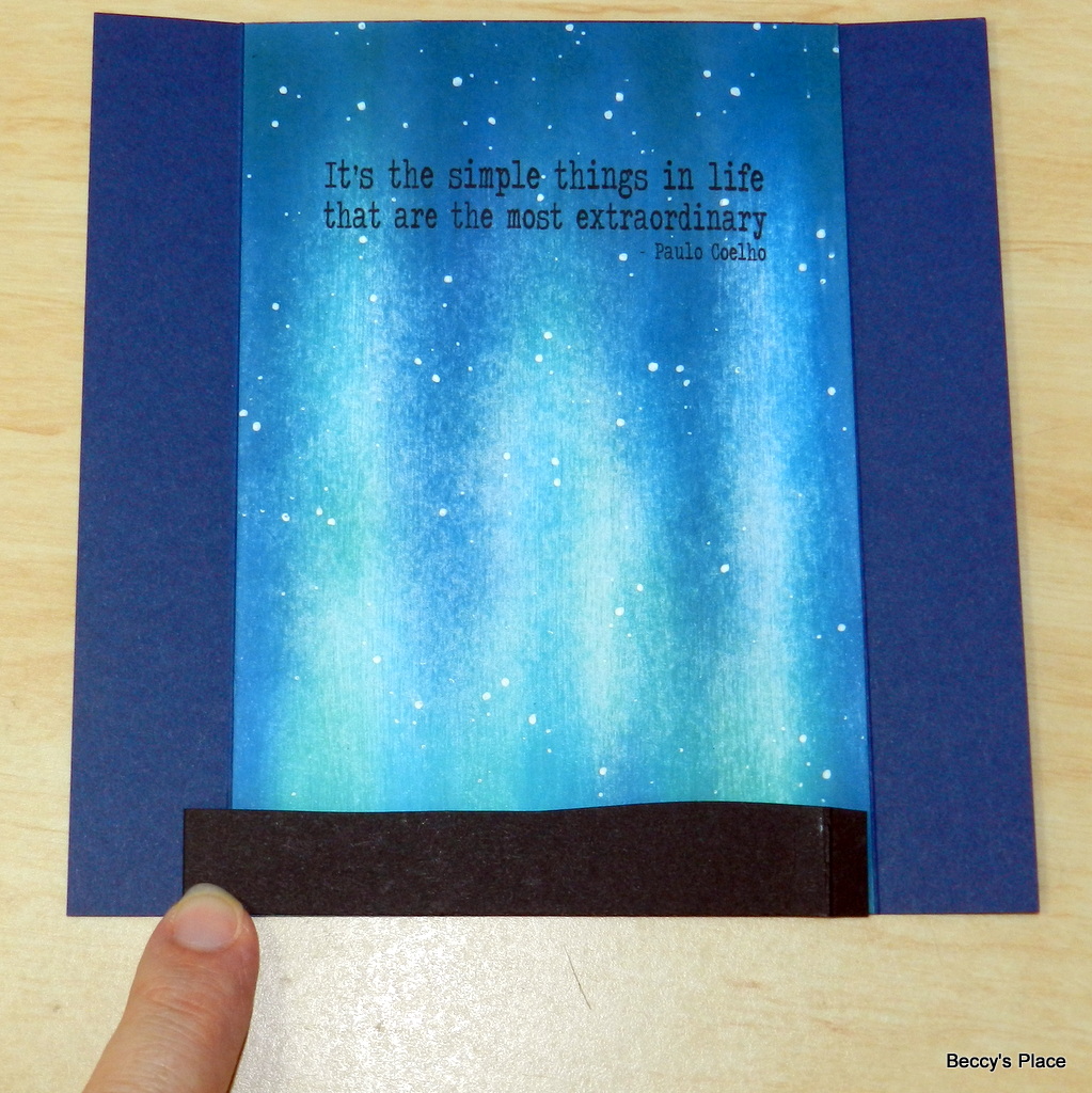 Beccy's Place: Tutorial - Shadow Box Card