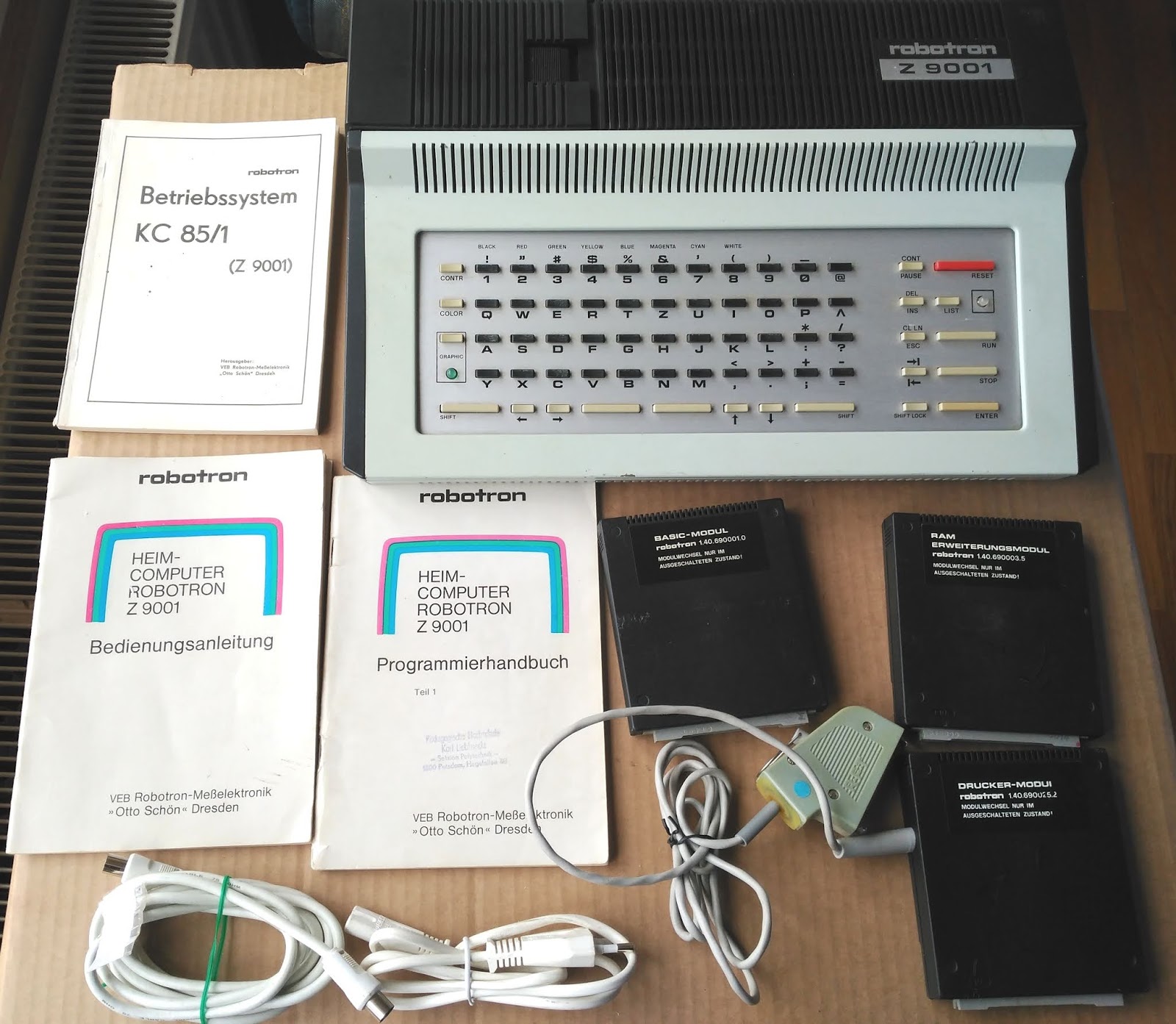 Retro Ordenadores Orty: Ordenadores Robotron (LC-80, Z1013, Z9001, KC ...
