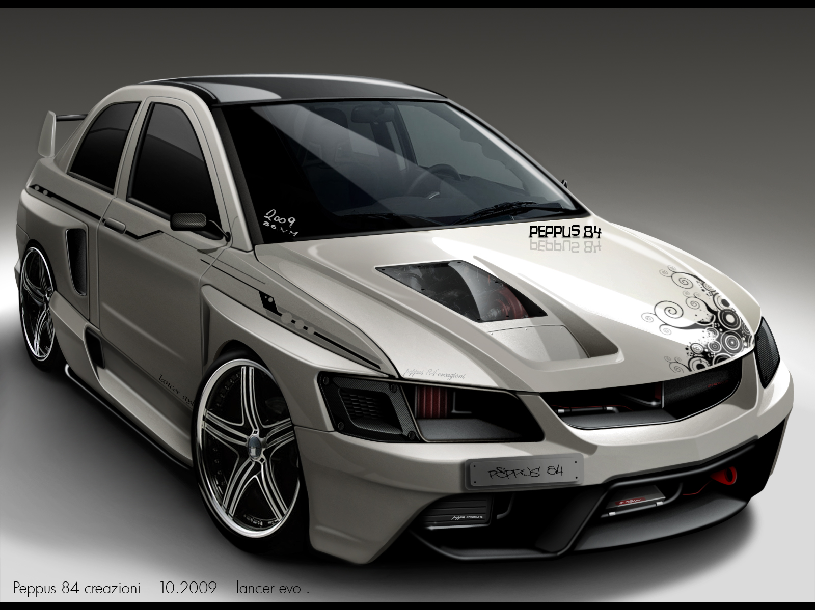 Mitsubishi Lancer Evolution tuning srt by Autemo