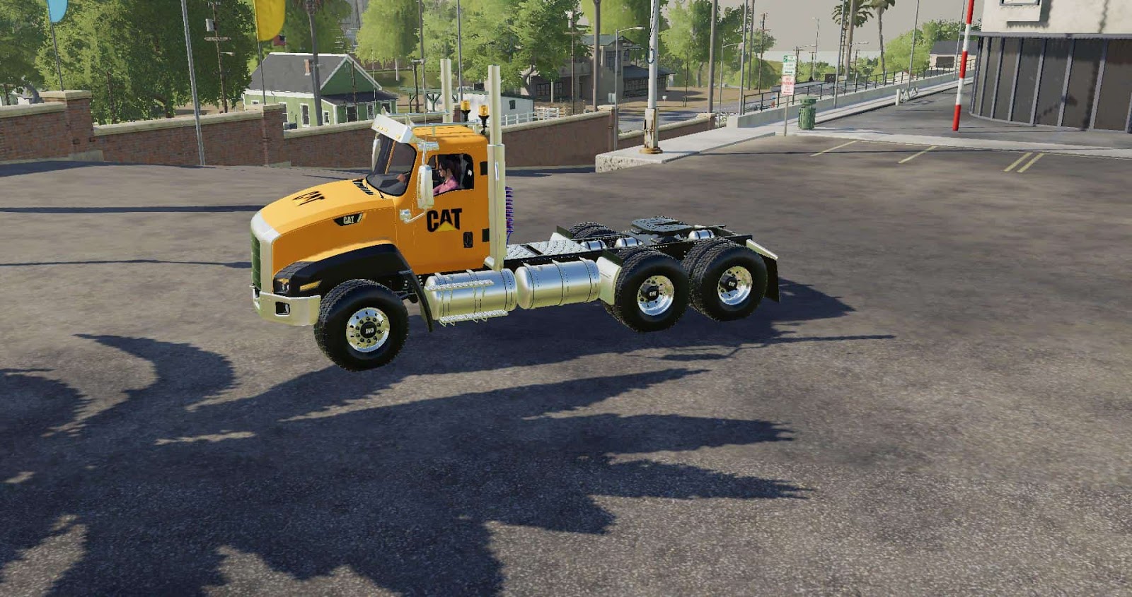 FS19 Cat CT660 v1.0 - FS 19 & 22 USA Mods Collection