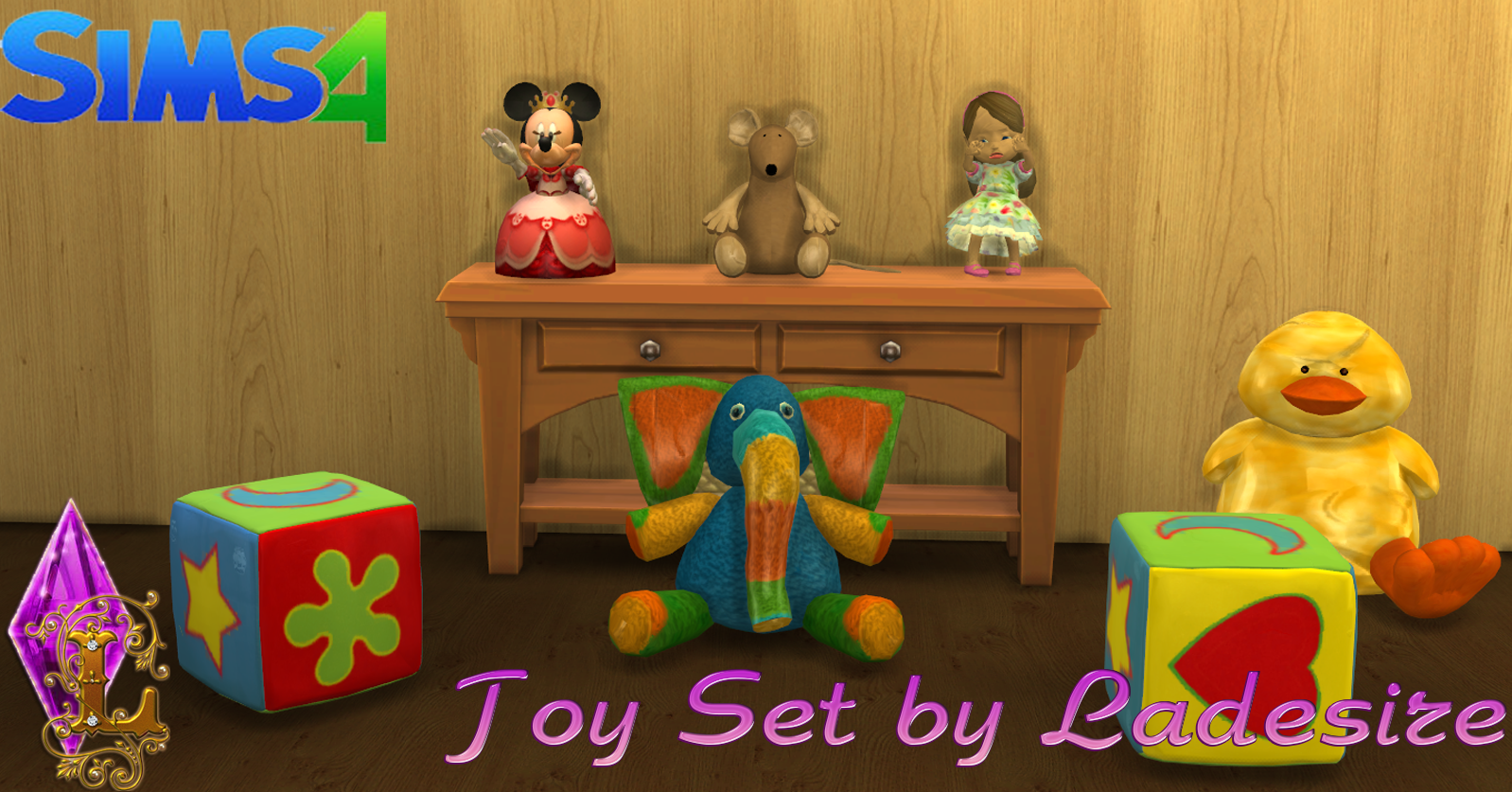 Ladesire's creative corner): TS4 - Toy Set (Decor) by Ladesire