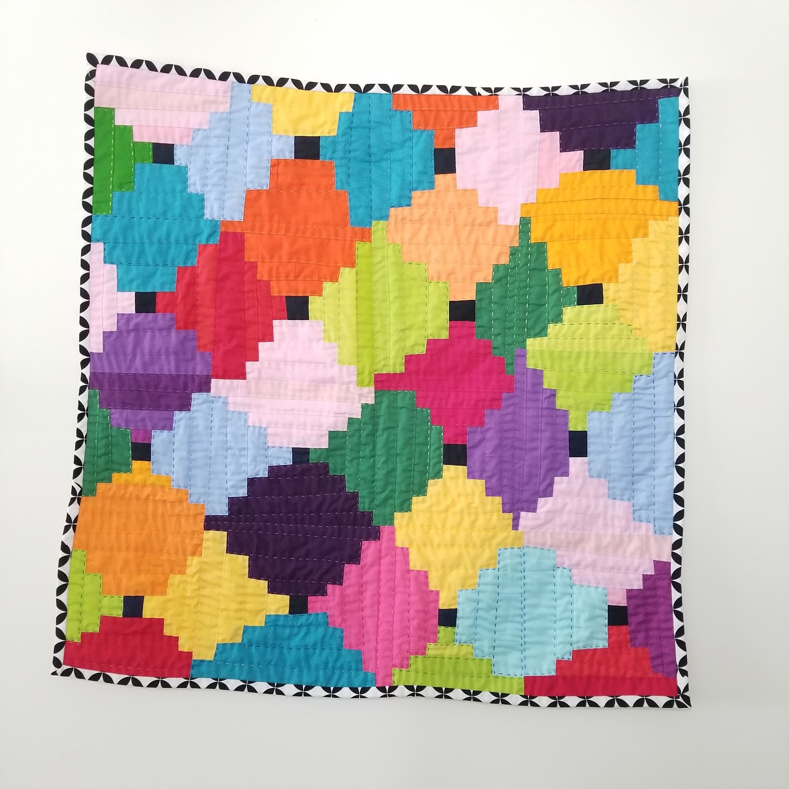 Let's begin sewing...: Courthouse Color Play Quilt