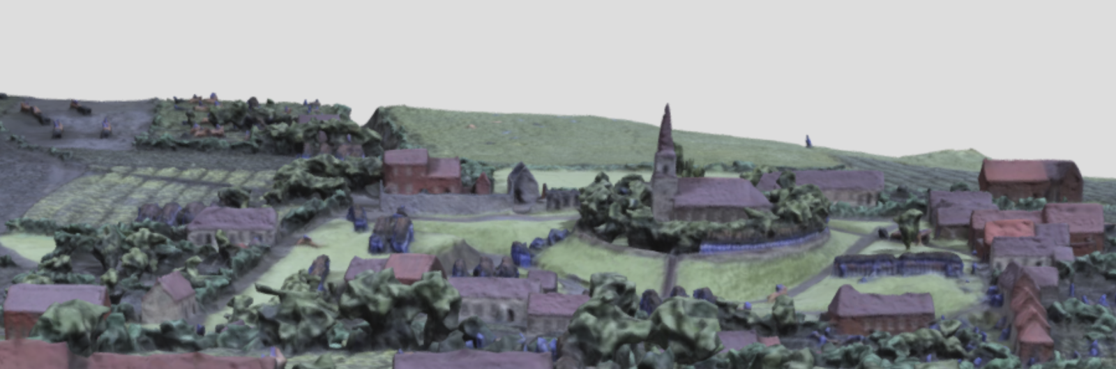 Waterloo in 20mm: Plancenoit - 3D Scan Images courtesy of the National ...