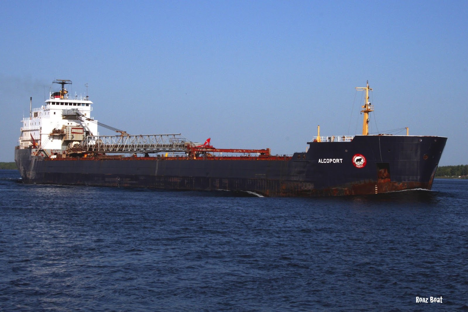 Carlz Boats: Self Unloader ALGOMA MARINER