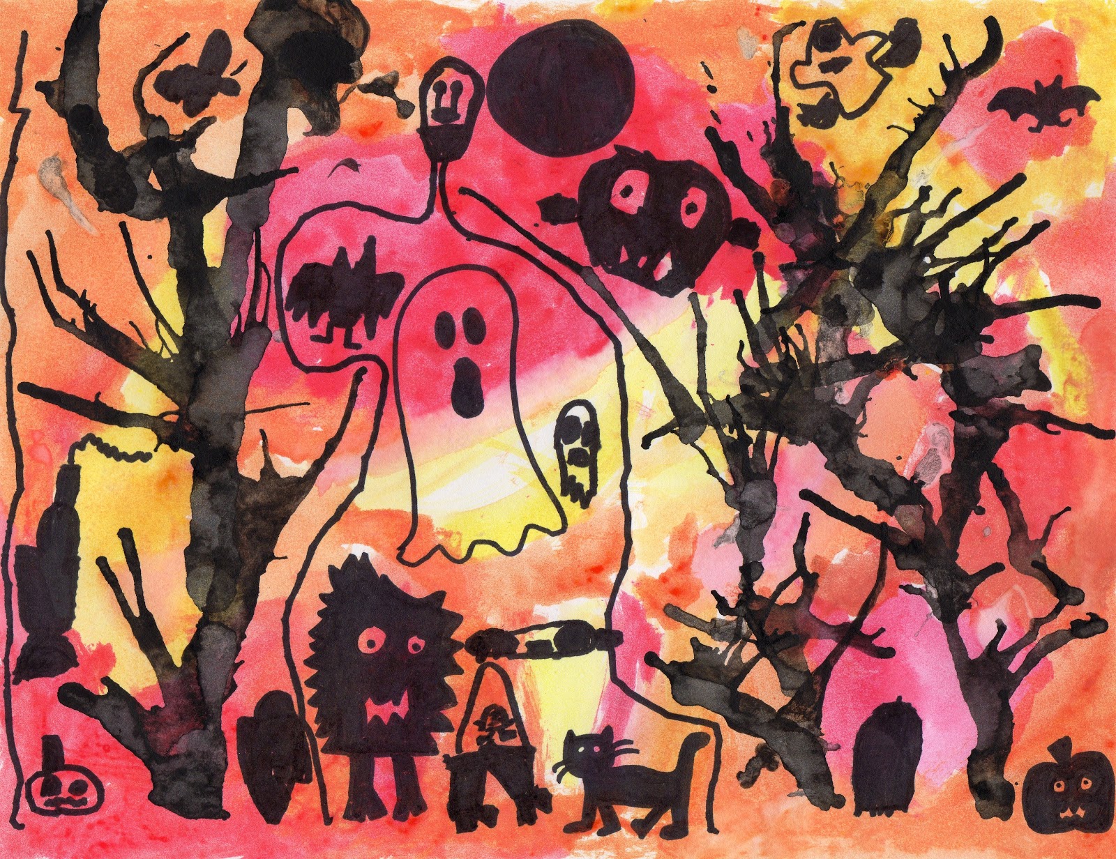 Halloween Art For Kids So Festive halloween-art-for-kids-so-festive