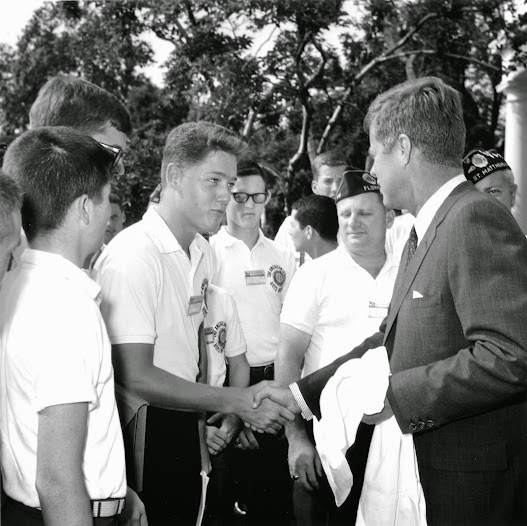DVP's JFK ARCHIVES: BILL CLINTON MEETS PRESIDENT KENNEDY (JULY 24, 1963)