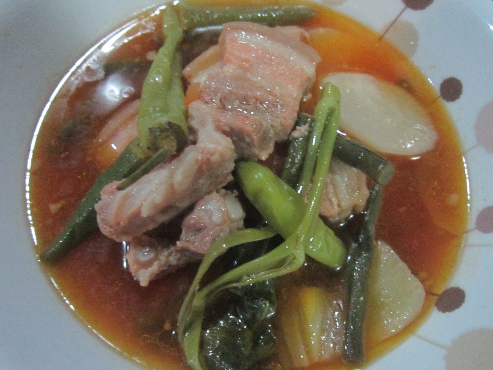 RED PORK SINIGANG - With TOMATO SAUCE?