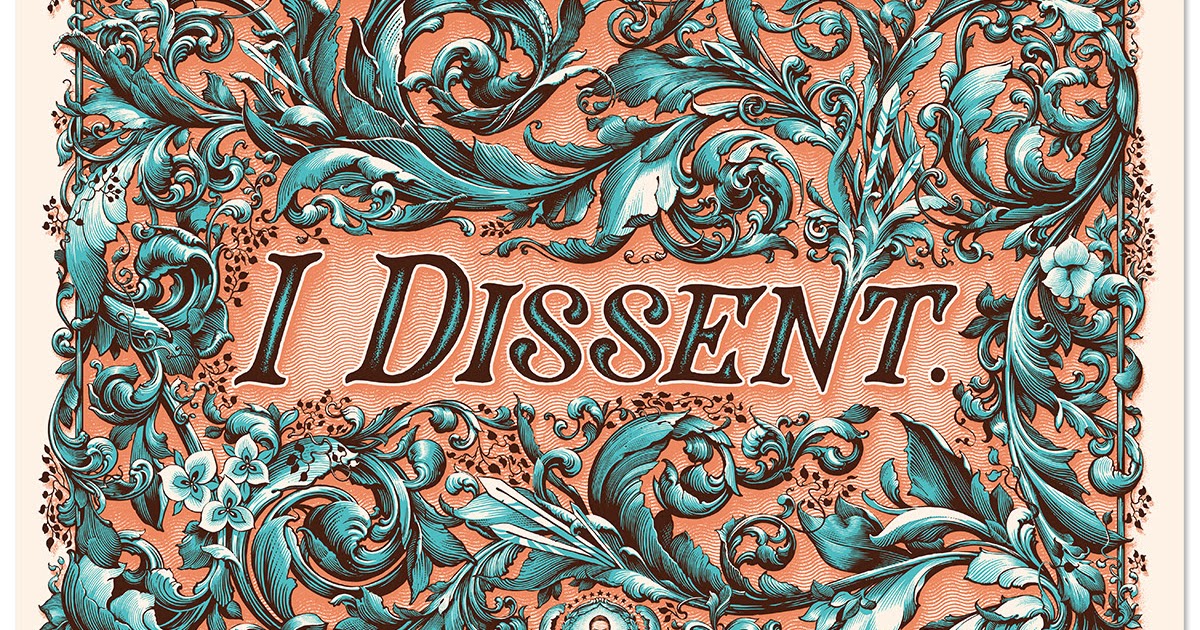 INSIDE THE ROCK POSTER FRAME BLOG: N.C. Winters I Dissent Art Print and ...