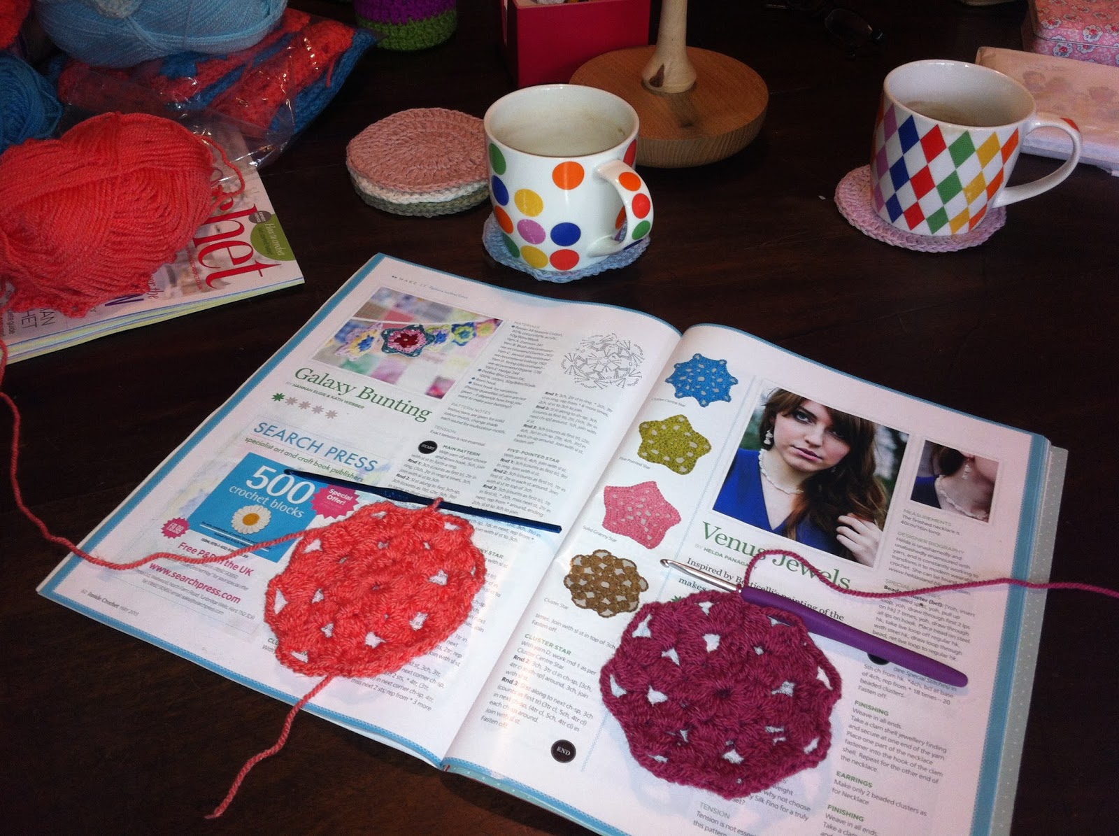Get Hooked on Crochet: Day 214 - 2 FAB Classes! 1 Crochet Mandala ...