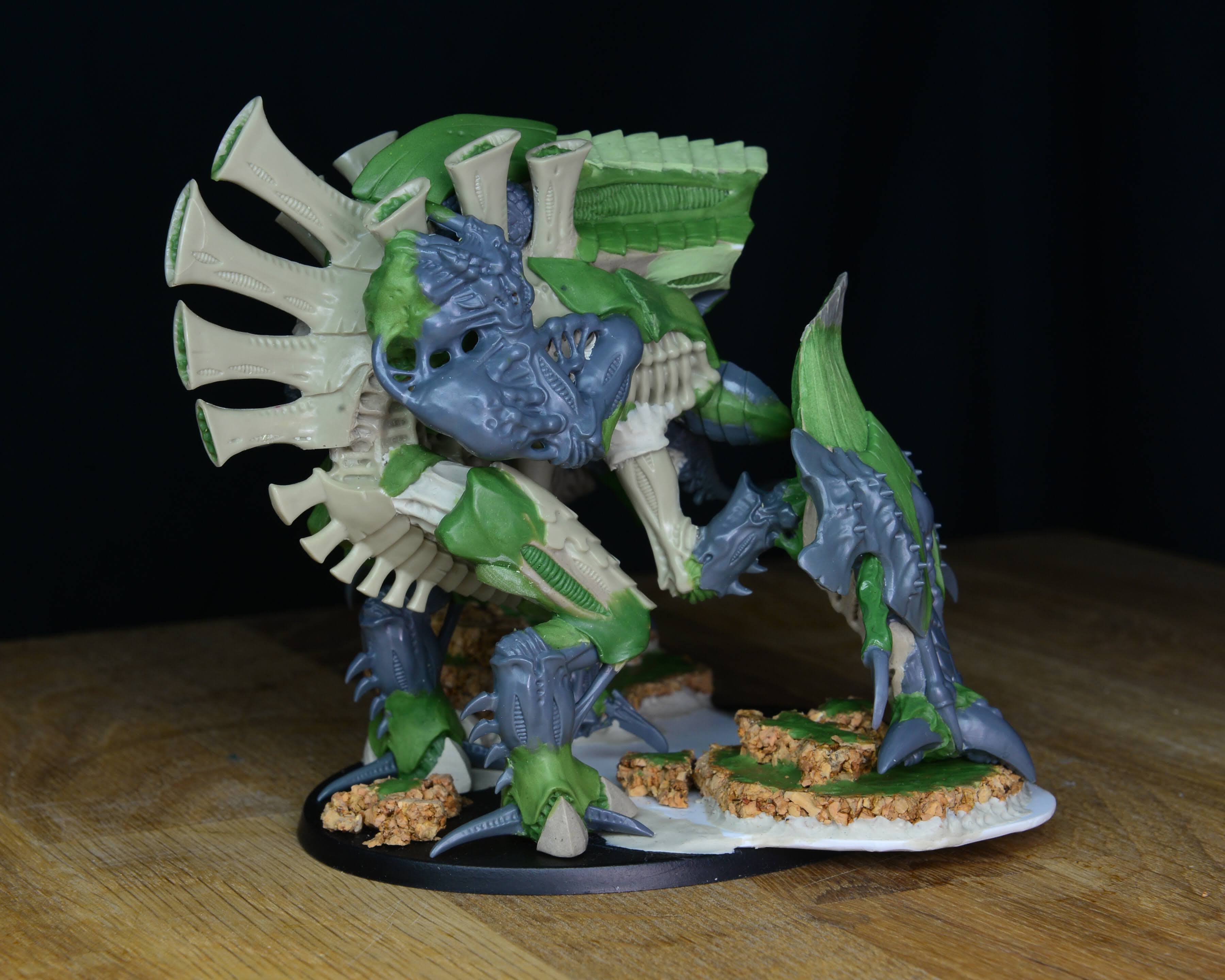 Modern Synthesist: Converted Tyranid Tyrannofex - #Gunbeast4