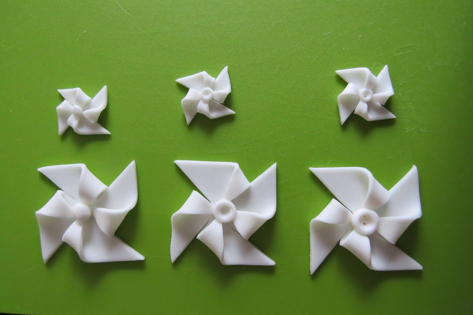 Backorphine english: TUTORIAL - Fondant windmill