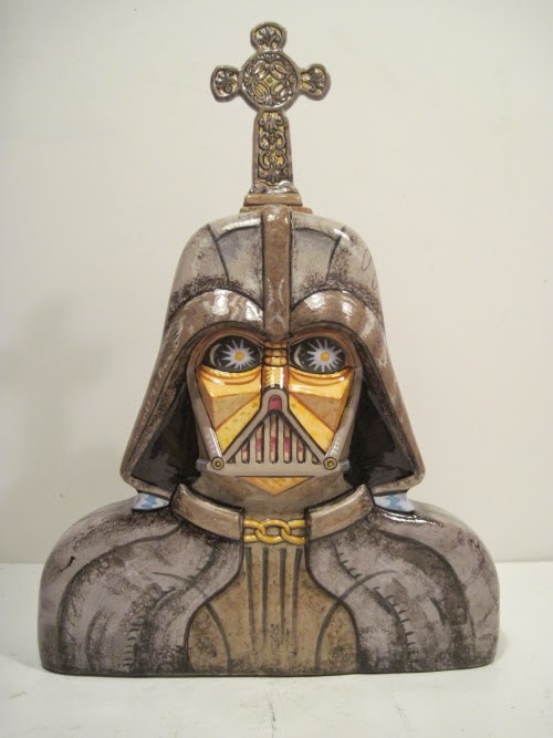 Raymond Ercoli: "Cubist Darth Vader Crematory Urn", by John DeFazio ...