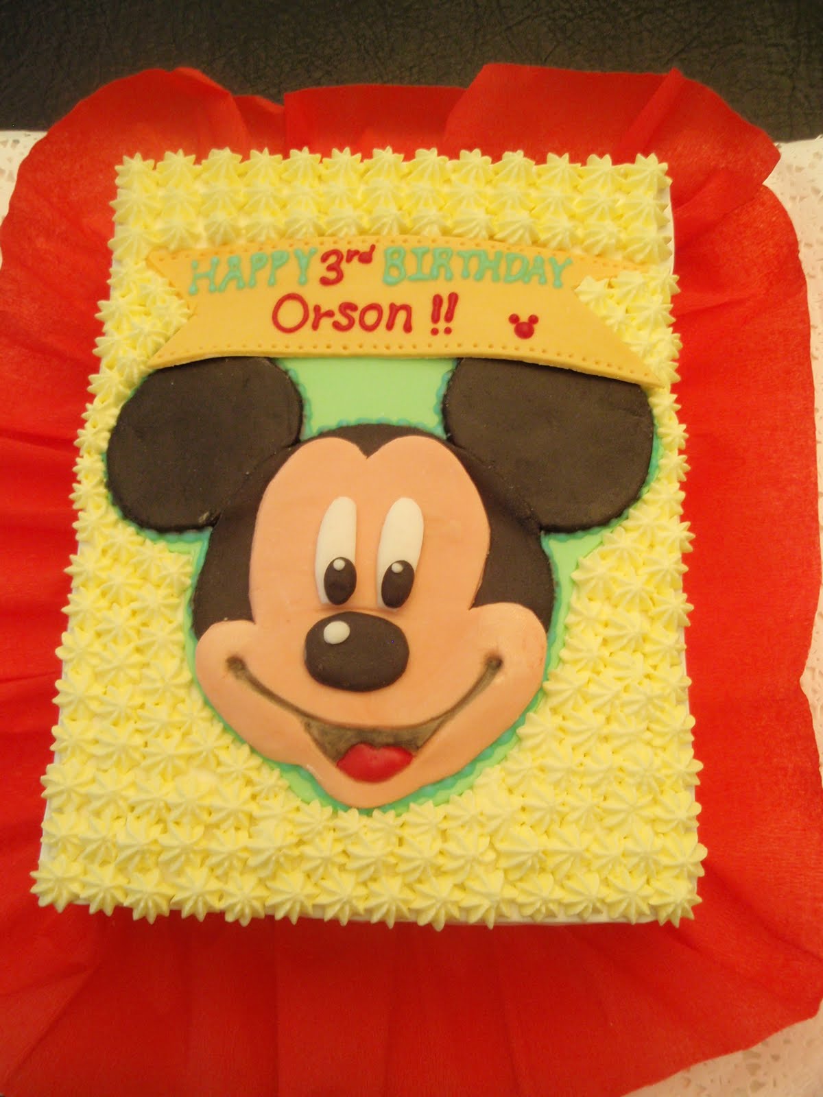 Mey´s Kitchen: Torta Mickey Mouse