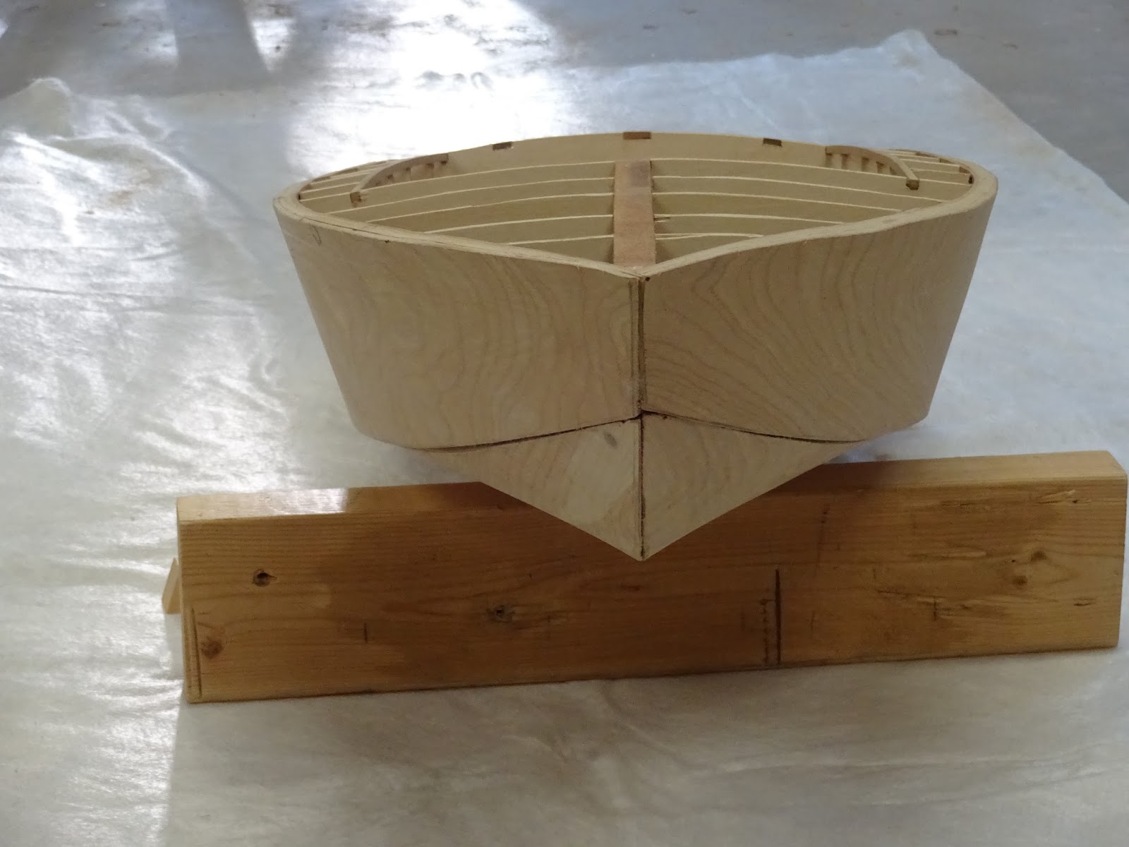 Developable Surface Boat Designs: Creating a Model of a New Design