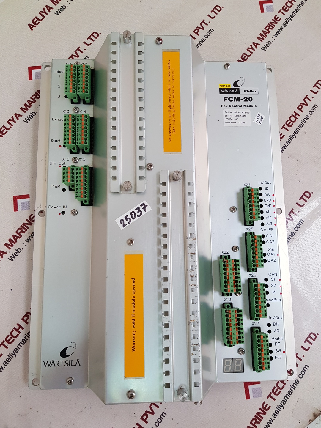 WARTSILA FCM-20 FLEX CONTROL MODULE - Aeliya Marine