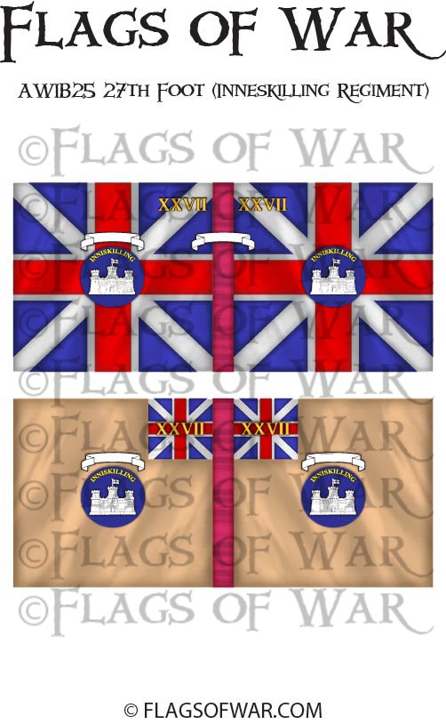 Flags of War: 28mm New and Refreshed AWI British Flags