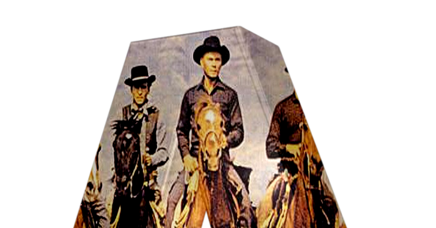 M. Michielin Alphabets: HORSE 'MAGNIFICENT SEVEN MOVIE' ALPHABET AND ...