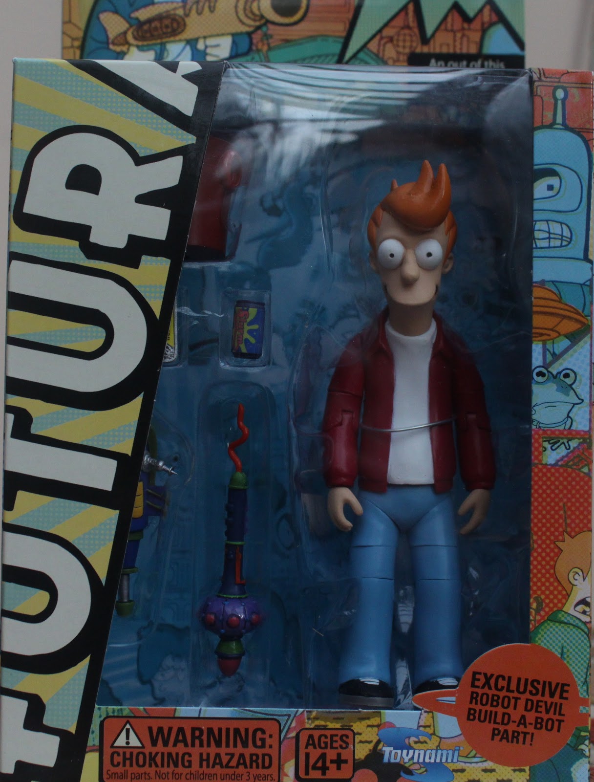 Future Figures: Futurama Philip J. Fry Toynami Action Figure (Series 1 ...