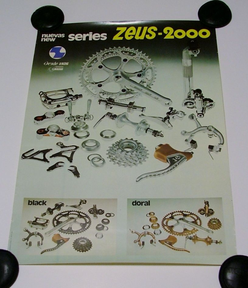 Recordando BICICLETAS ZEUS: Componentes - ZEUS