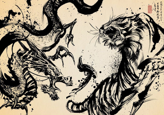 Kenpo Notes :: Tiger and Dragon battle