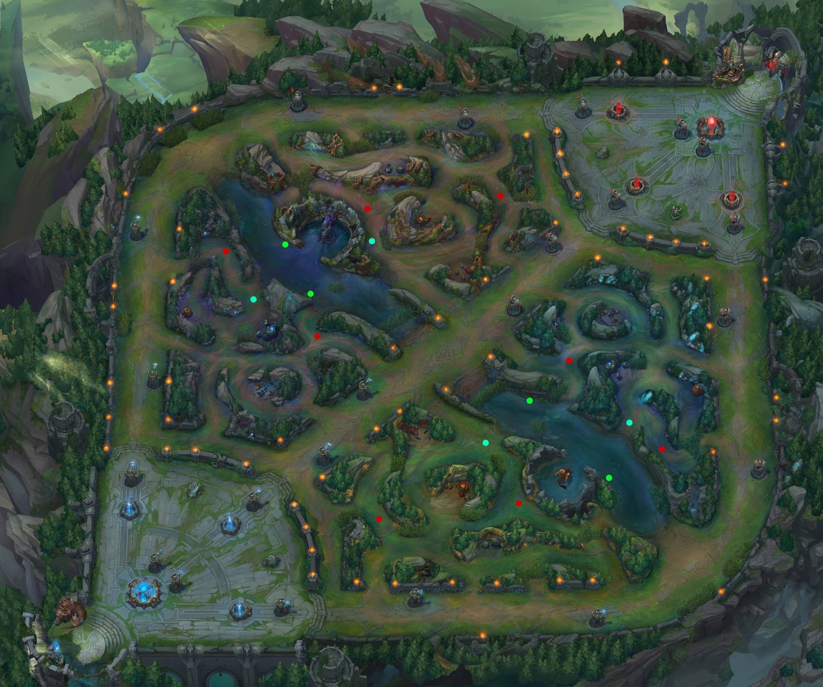 MMORPG list Philippines: League of Legends Summoner's Rift Map Season 8 ...