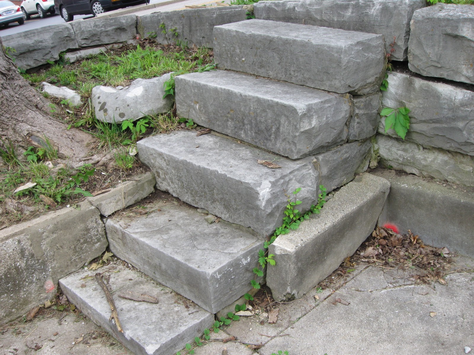 FOLKWAYS NOTEBOOK: VINTAGE ARCHITECTURAL NATIVE LIMESTONE ROCK