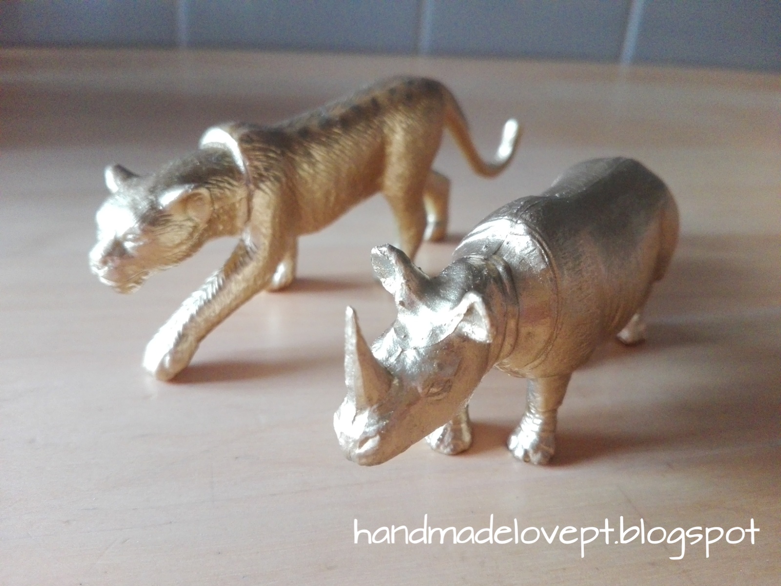Handmade Love: DIY Pintar animais com spray / Spray paint animals