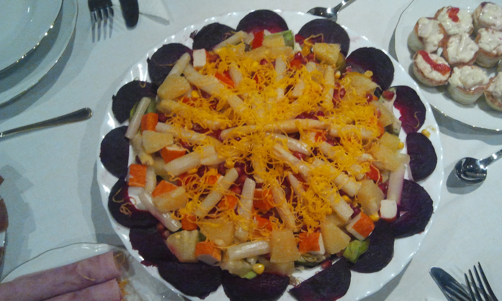 Entrantes de la comida del 24 - Conaceiteysal