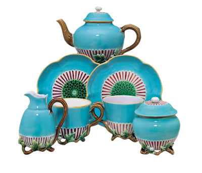 Glazed and Confused: Fabulous Majolica Tea Sets: Part 1