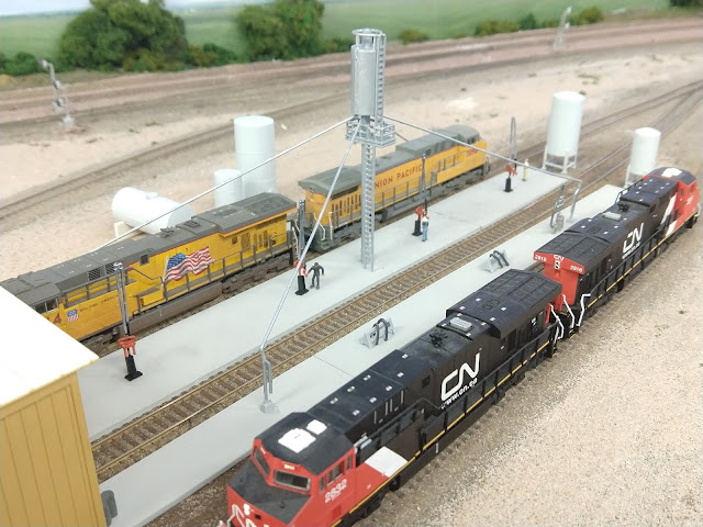 N Scale Union Pacific Railroad - Class I Midwest Model Railroading: Progress at Global III ...