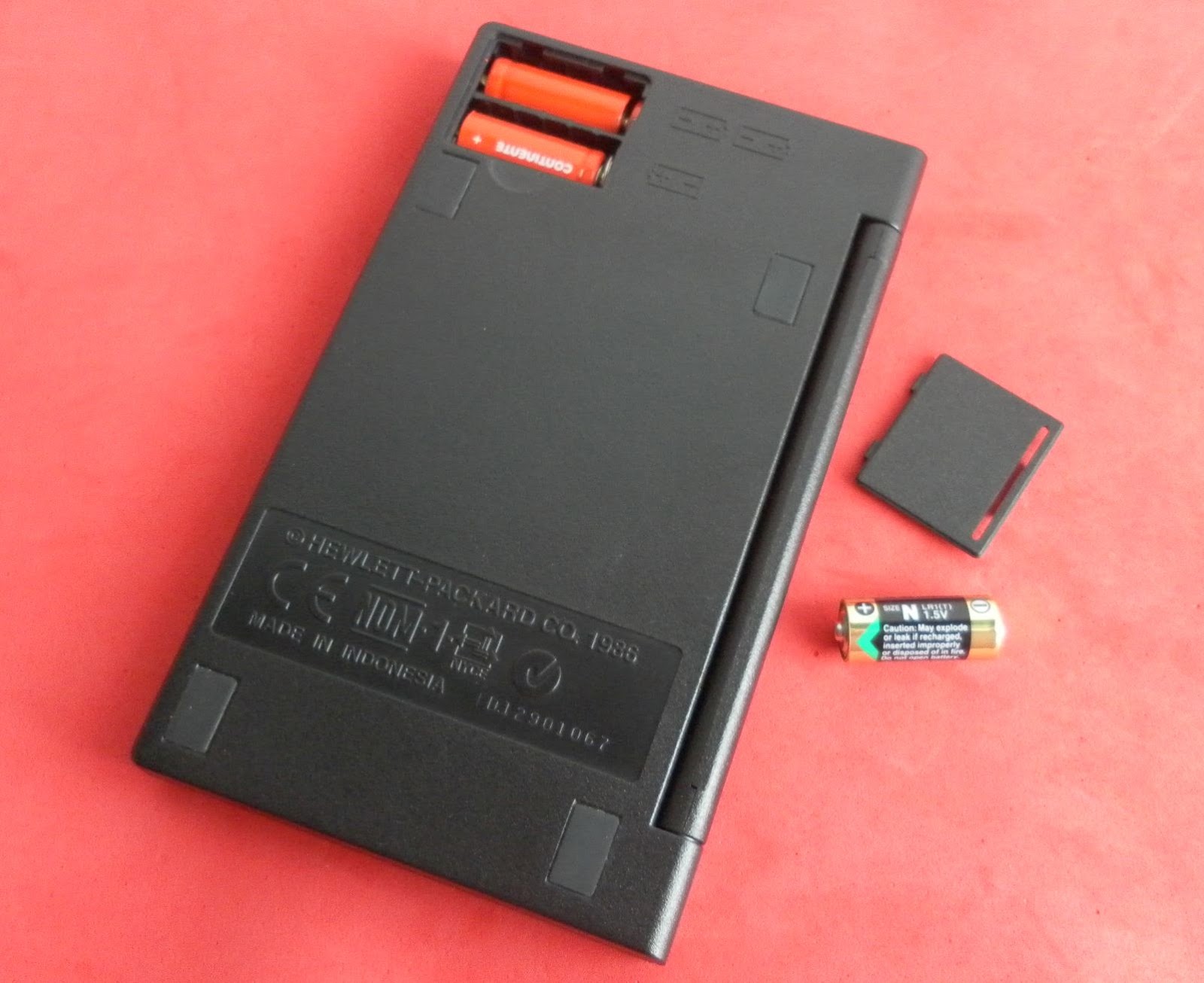 HP 19BII battery door on back: how rare is it really?