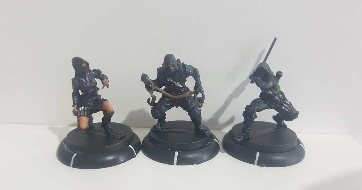 A Fistful of Miniatures: On the Table- Bushido ninjas, BMG 3rd edition
