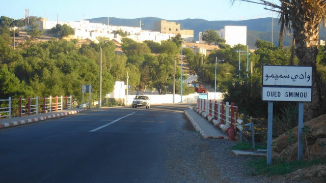 la région de Haha à vélo: Oued Smimou